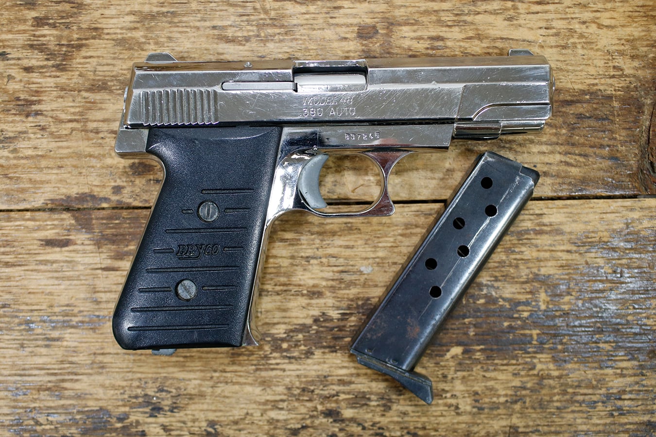 Bryco Model 48 380 ACP Police Trade-in Pistol | Sportsman's Outdoor ...