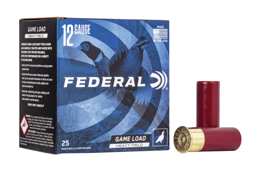 Federal 12 Gauge 2-3/4 in 1.25 oz 6 Shot Heavy Field Load 25/Box ...