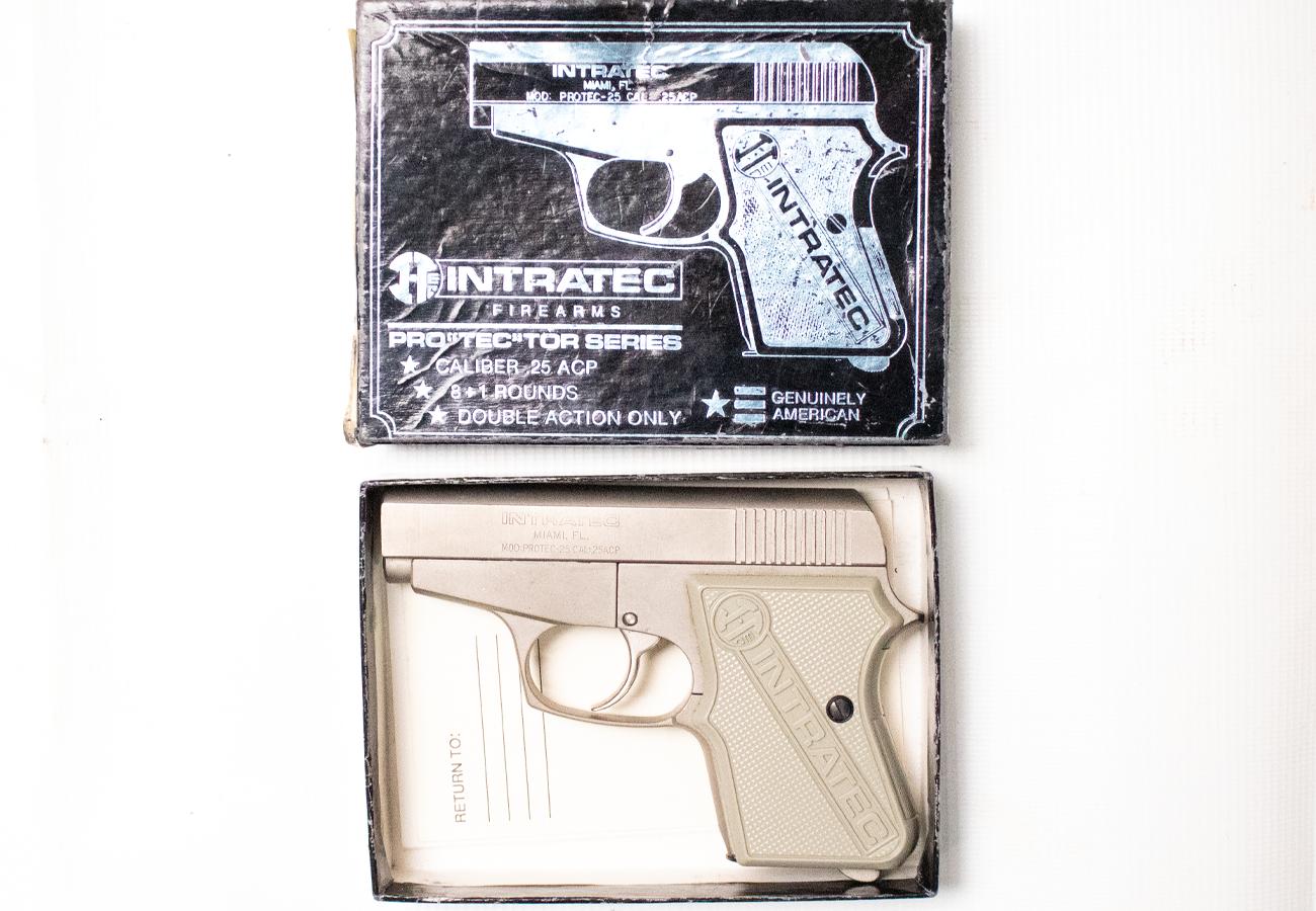 Intratec Protec-25 25ACP Used Semi-Auto Pistol with OEM Box | Sportsman ...