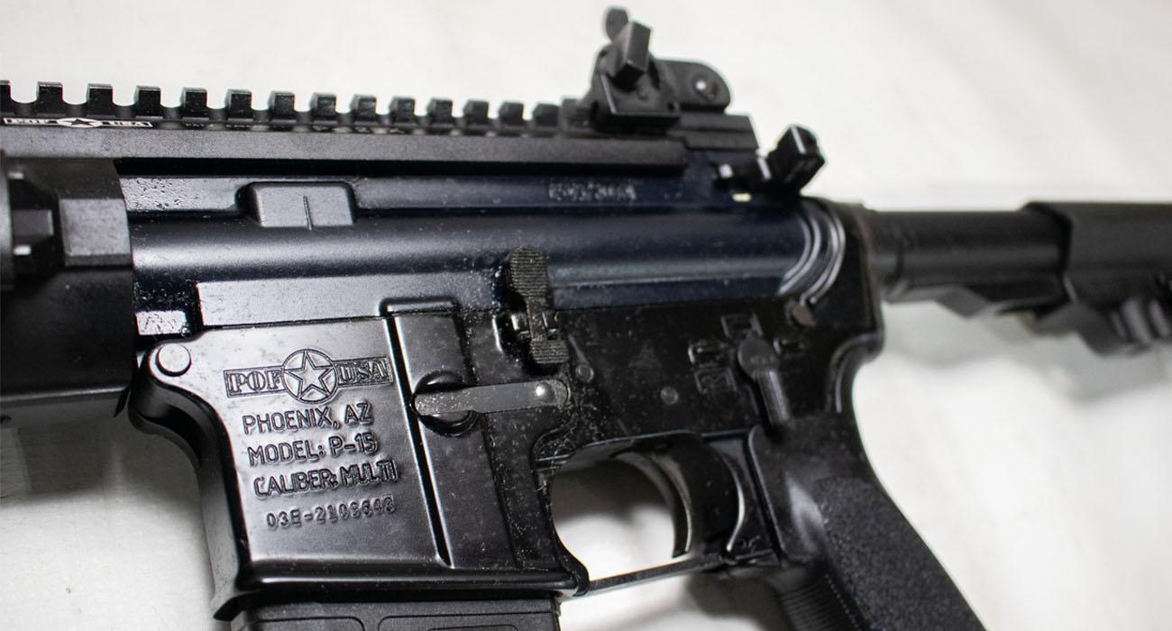 POF P-15 5.56mm Police Trade-In Semi-Auto Rifle with Foregrip ...