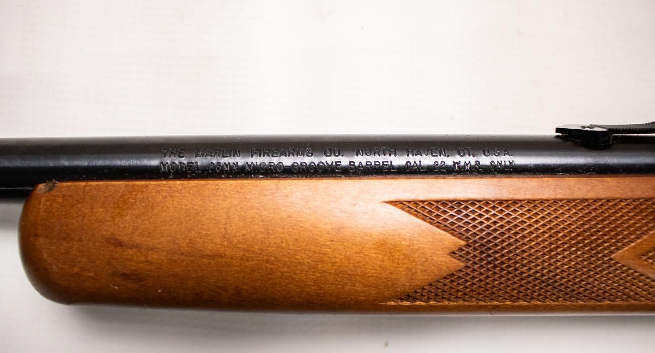 Marlin 25MN 22WMR Police Trade-In Bolt Action Rifle (Magazine Not ...
