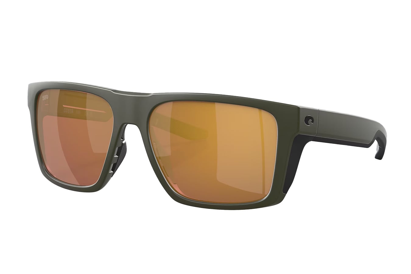 Costa Del Mar Lido Matte Olive Frames with Gold Mirror Lenses ...