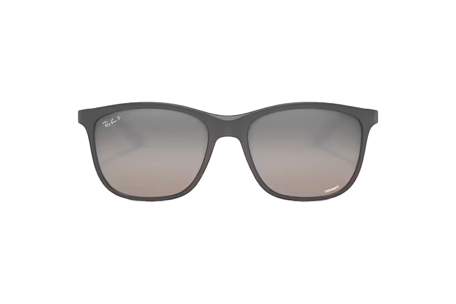 Ray-Ban RB4330CH CHROMANCE Grey with Silver Lenses | Sportsman's ...