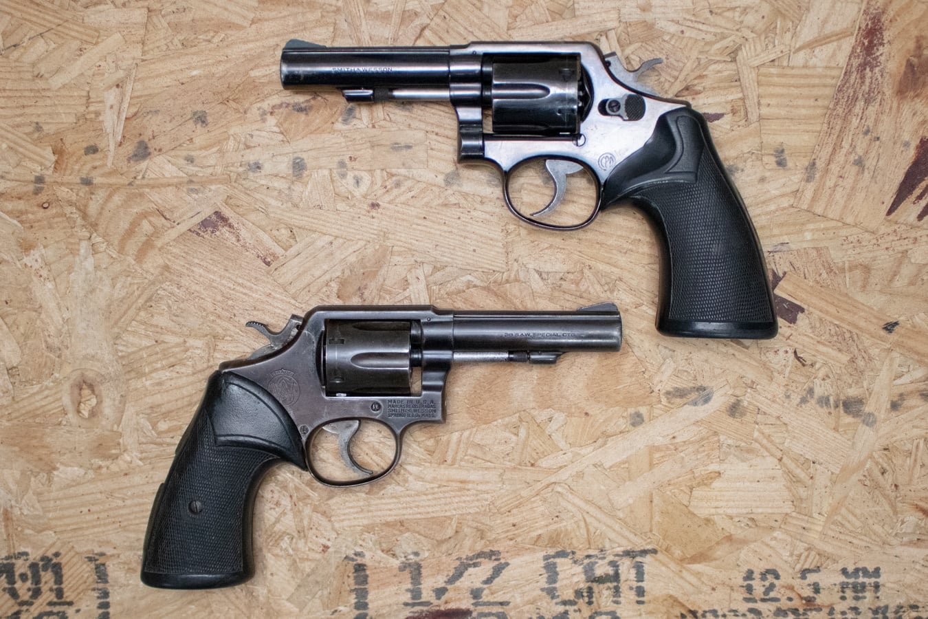 Smith & Wesson Model 10-6 38 Special Police Trade-In Revolvers with ...