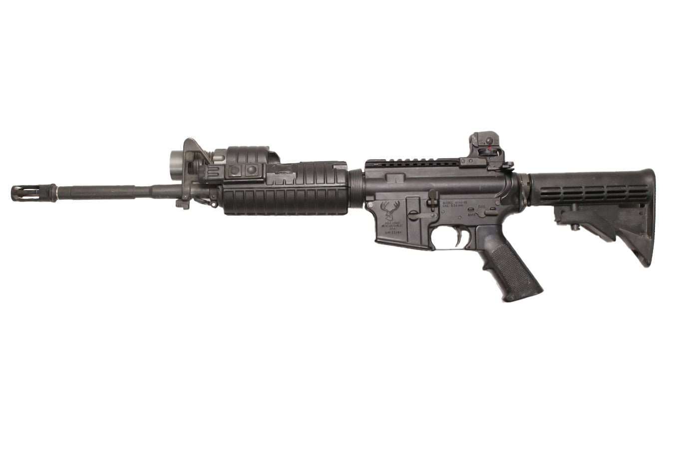 Stag Arms Stag-15 5.56 Nato Police Trade-in Rifle with Sure Fire Light ...