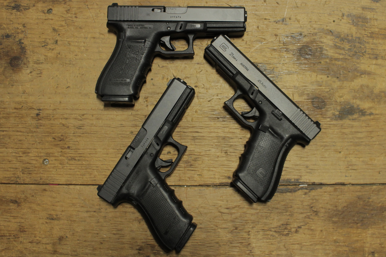 Glock 21 Gen4 45 ACP Police Trade-ins (Fair Condition) | Sportsman's ...