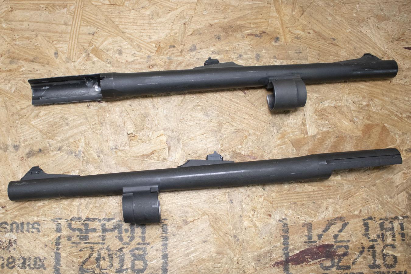 Remington 11-87 12 Gauge Police Trade-In 14-Inch Barrels with Rifle ...