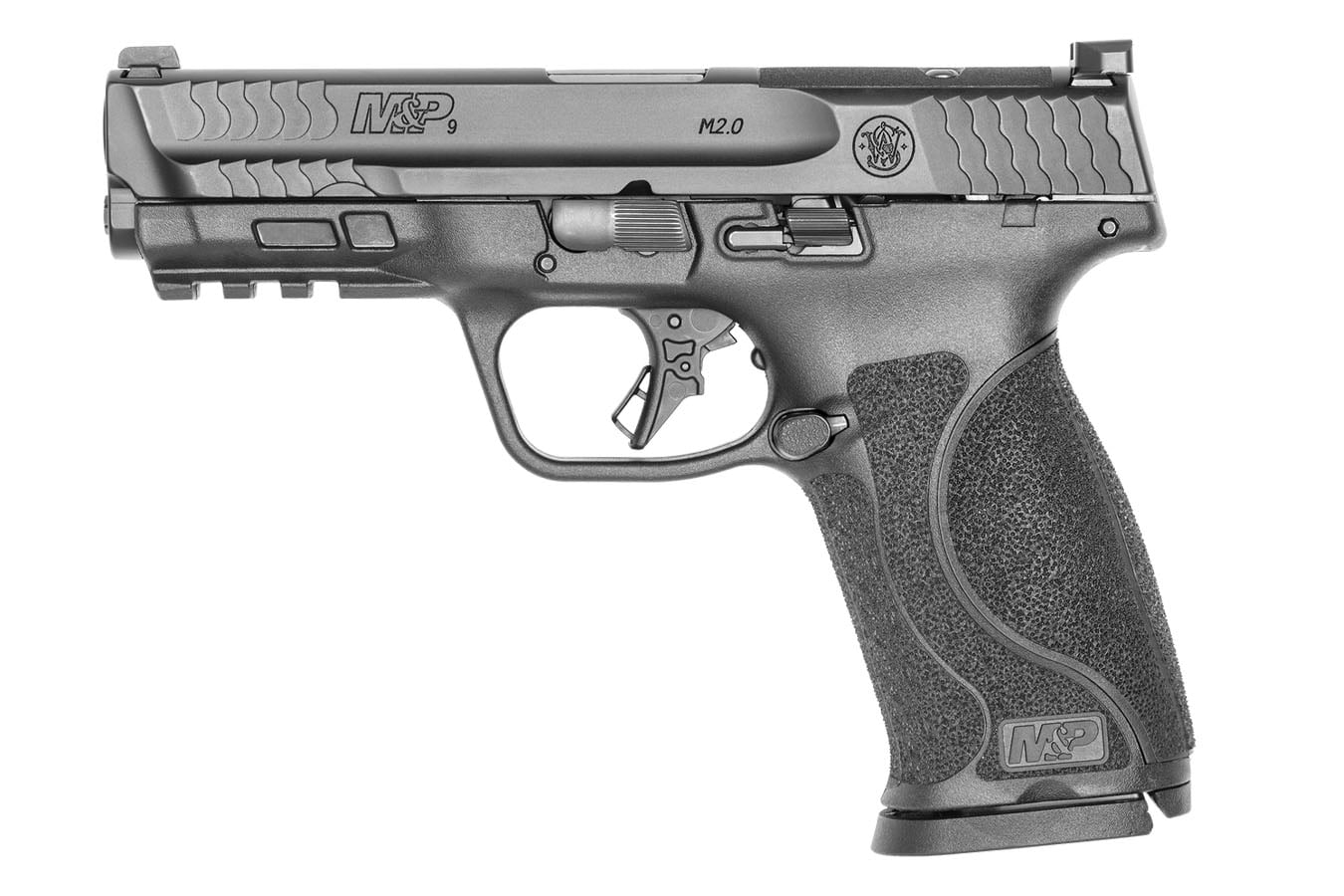 Smith & Wesson M&P9 2.0 9mm Full-Size Optic Ready Pistol with Night ...