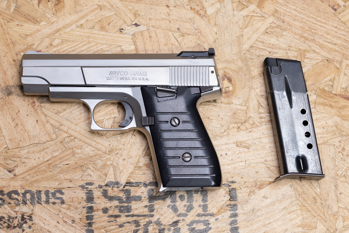 Bryco Jennings Nine CA 9mm Police Trade-In Pistol | Sportsman's Outdoor ...