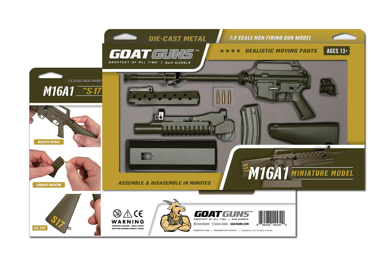 Goat Guns M16A1 Grenadier 1:3 Scale Model - Green | Sportsman's Outdoor ...