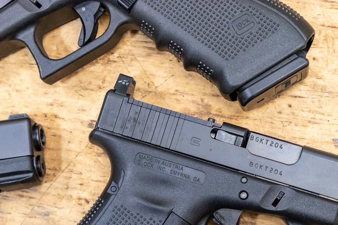 Glock 17 Gen4 MOS 9mm Police Trade-in Pistol (Good Condition ...