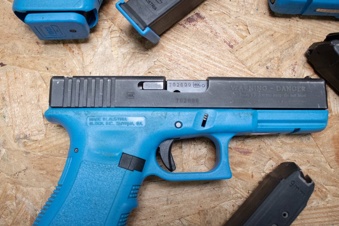 Glock 17T Gen3 9mm FX Police Trade-In Training Pistols, uses 9mm FX ...