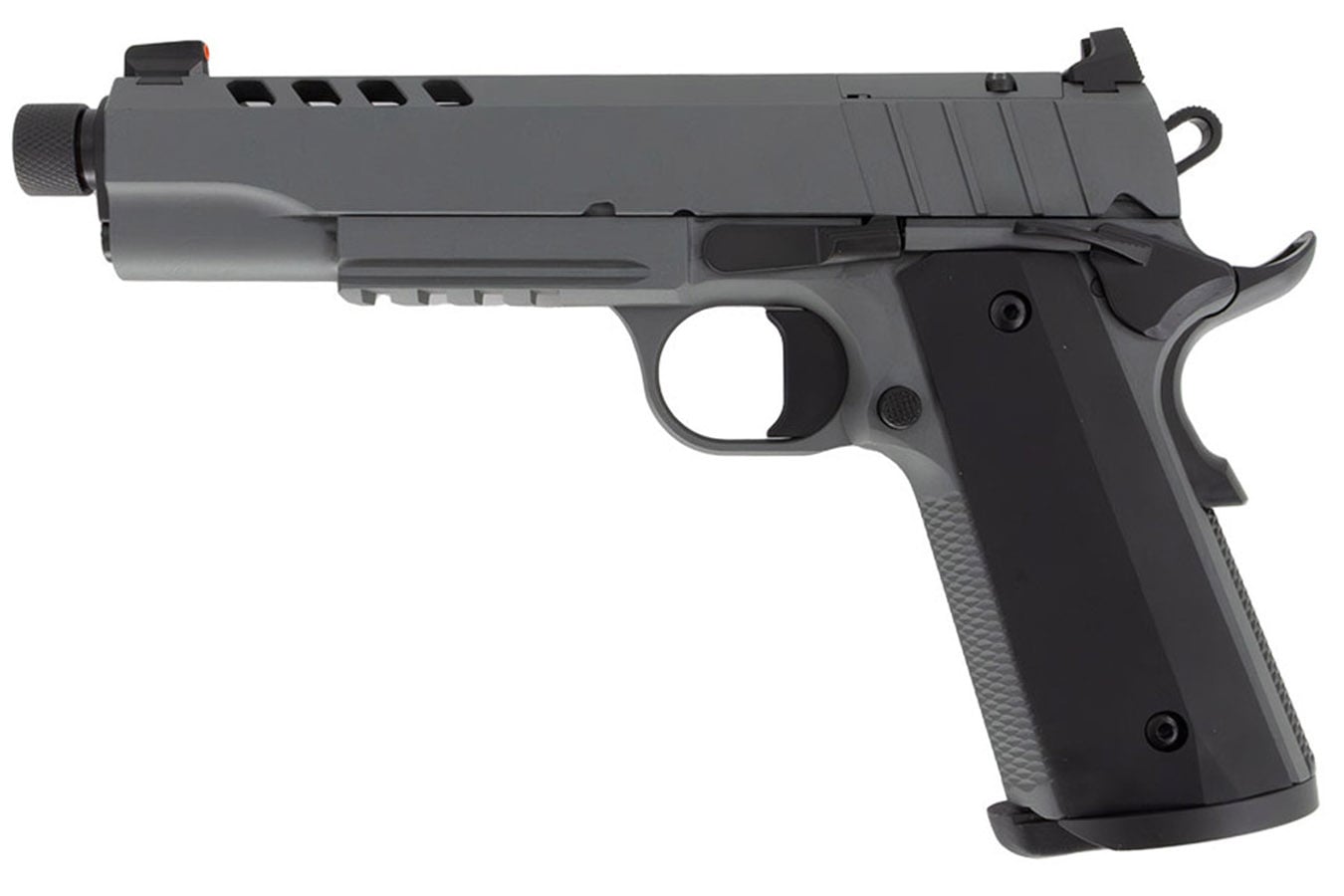 Tisas 1911 Night Stalker 9mm Optics-Ready Semi-Auto Pistol with ...