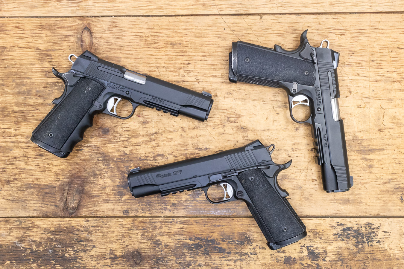 Sig Sauer 1911 Tacops 45 ACP Police Trade-in Pistol (Good Condition ...