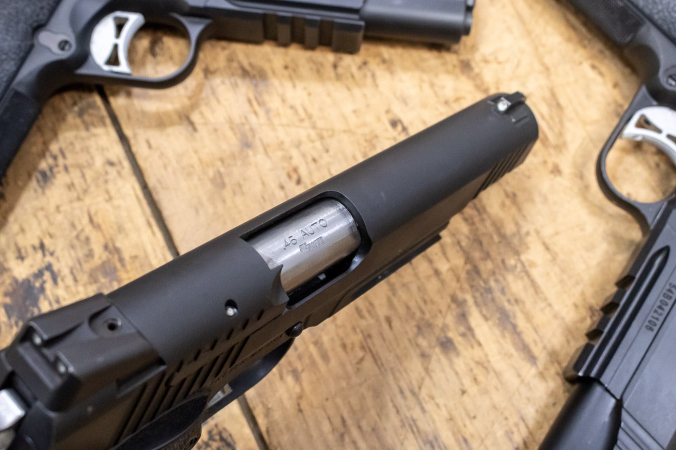 Sig Sauer 1911 Tacops 45 ACP Police Trade-in Pistol (Good Condition ...