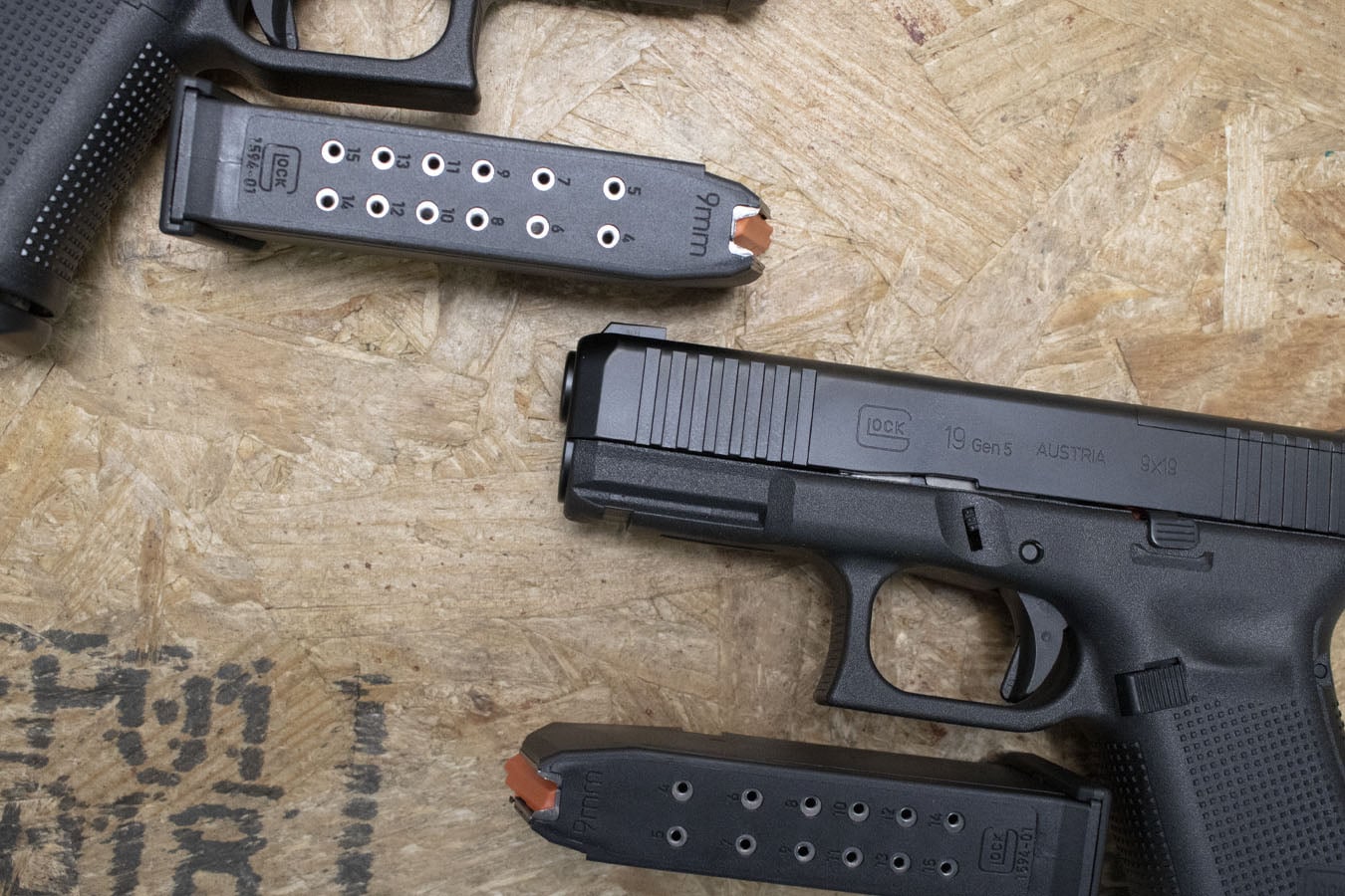 Glock 19 Gen5 MOS 9mm Police Trade-In Pistols (Very Good Condition ...