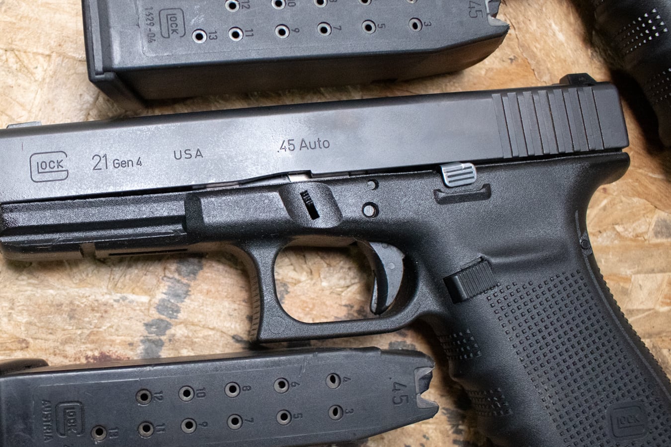 Glock 21 Gen4 45ACP Police Trade-In Pistols (Good Condition ...