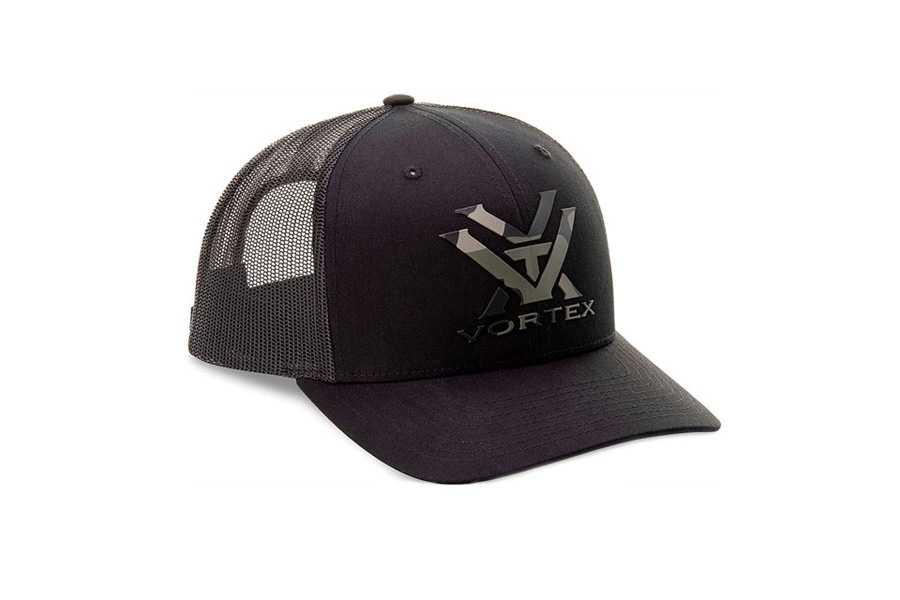 Vortex Apparel Camo Punch Cap, Black | Sportsman's Outdoor Superstore