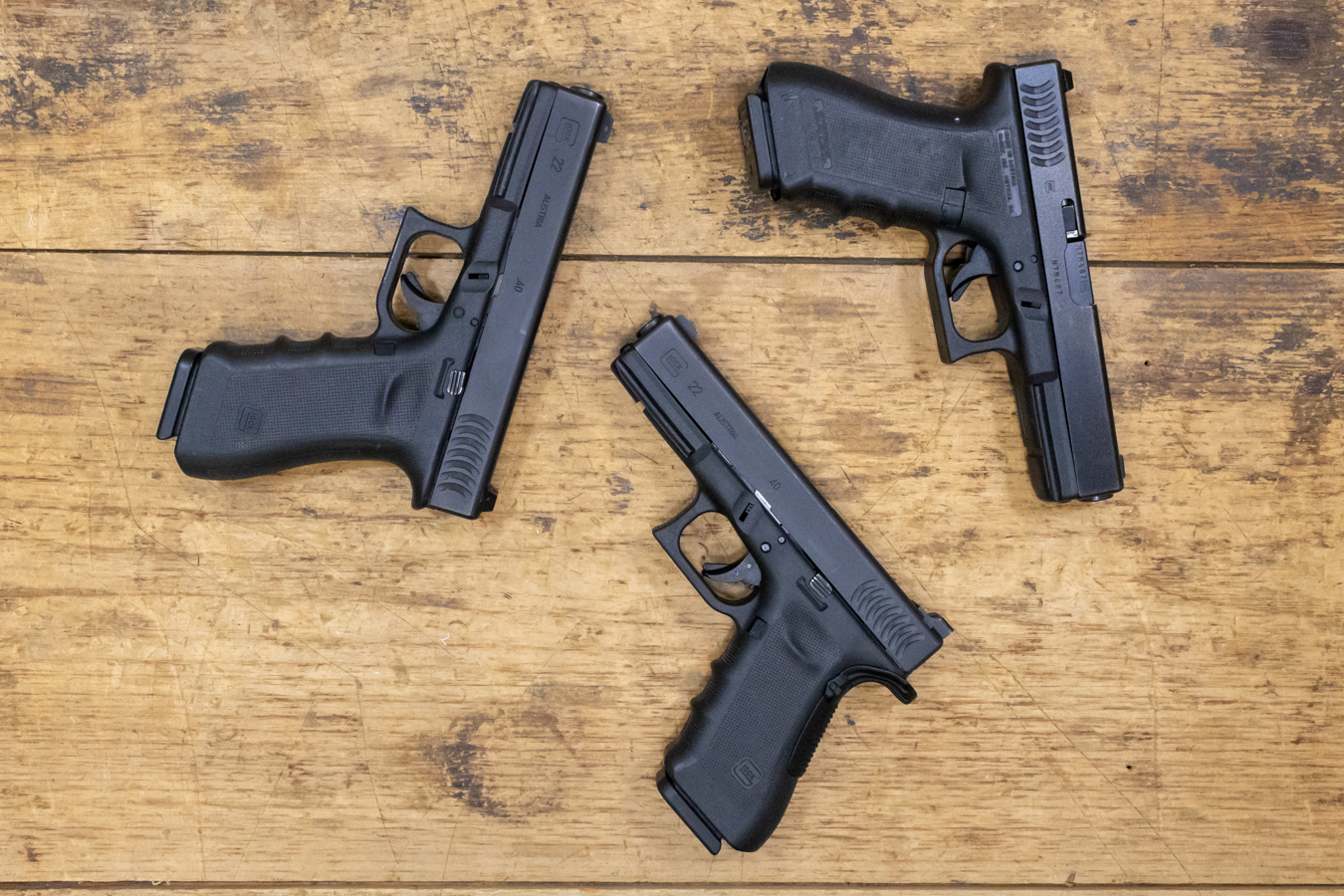 Glock 22 RTF2 (Gen3) 40 S&W Police Trade-Ins (Good Condition ...