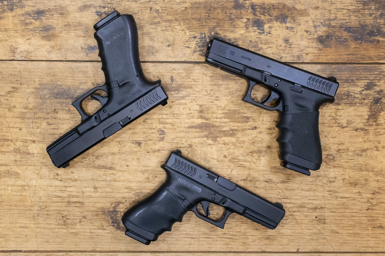 Glock 22 RTF2 (Gen3) 40 S&W Police Trade-Ins (Very Good Condition ...