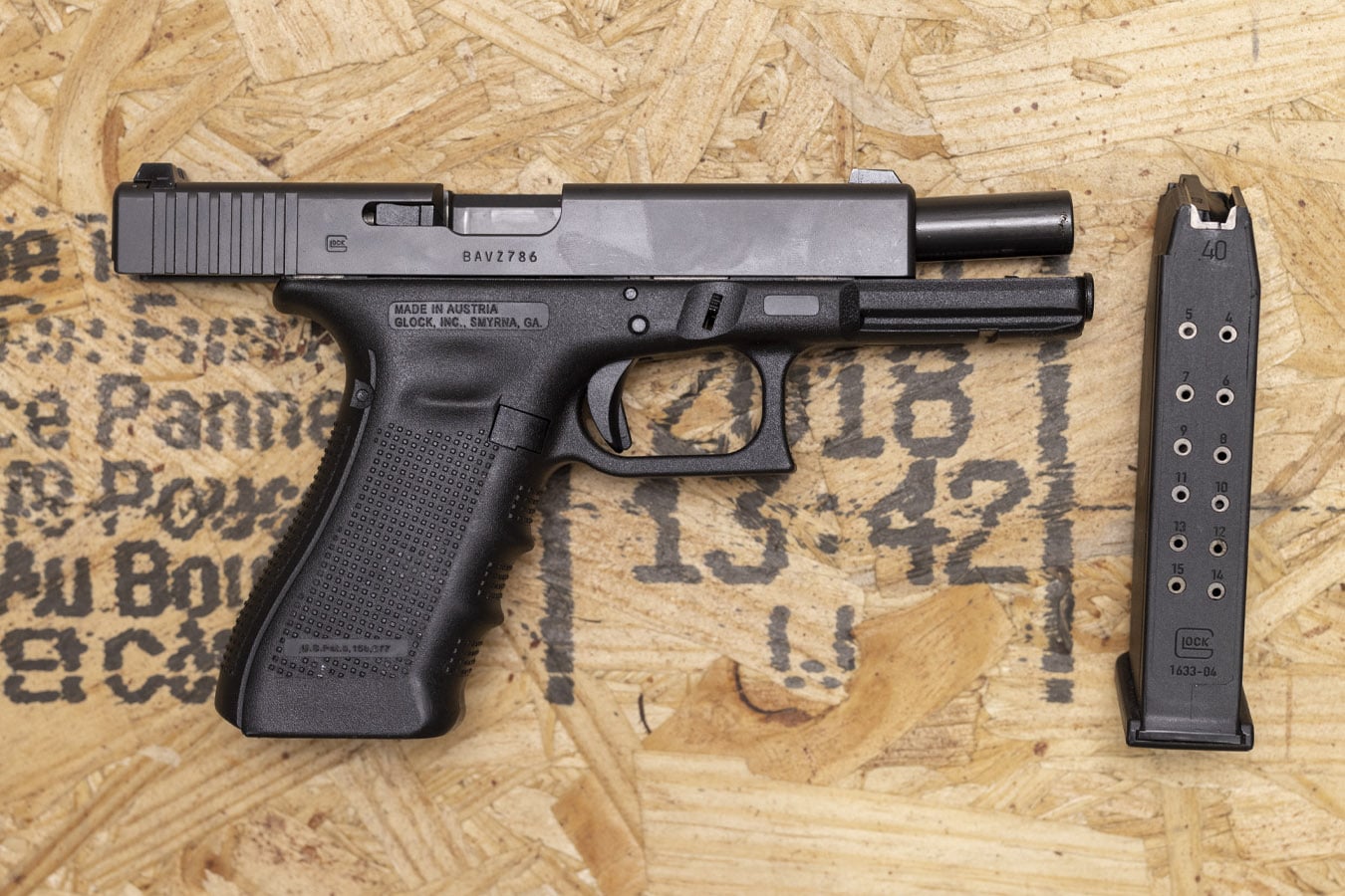 Glock 22 GEN4 .40 S&W Police Trade-In Pistol | Sportsman's Outdoor ...