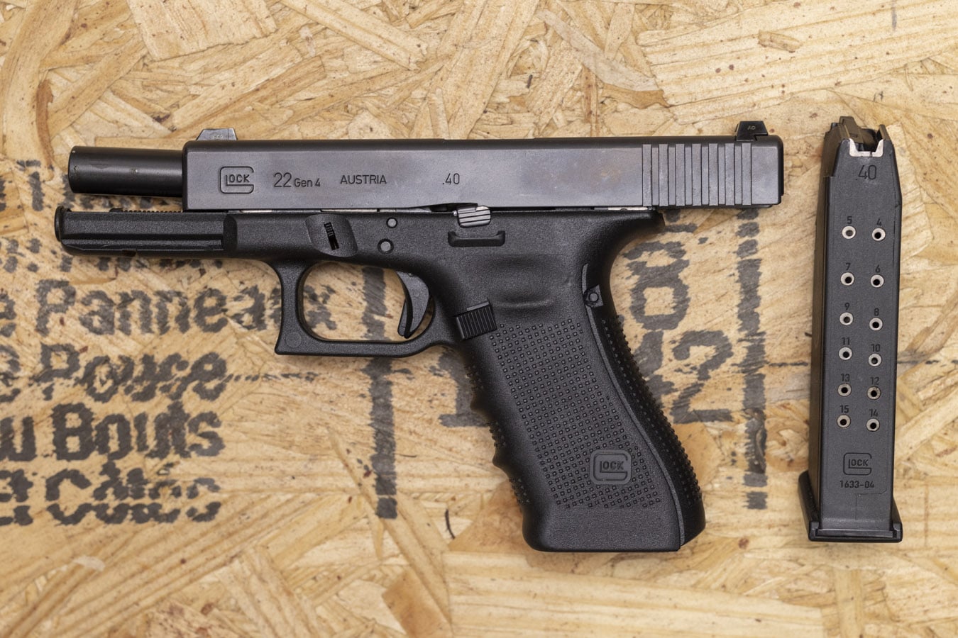 Glock 22 GEN4 .40 S&W Police Trade-In Pistol | Sportsman's Outdoor ...
