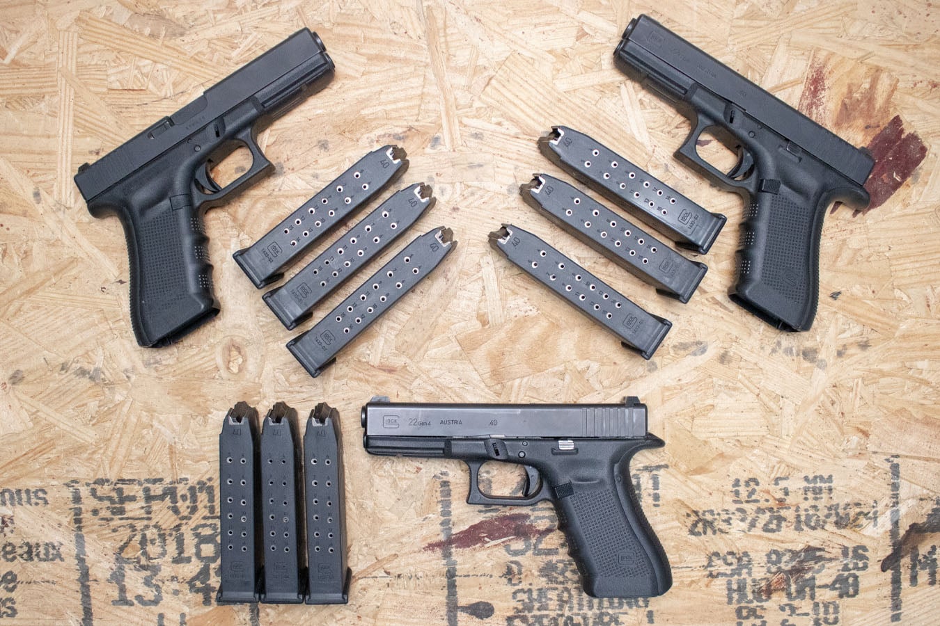 Glock 22 Gen4 40 S&W Police Trade-In Pistol (Good Condition ...