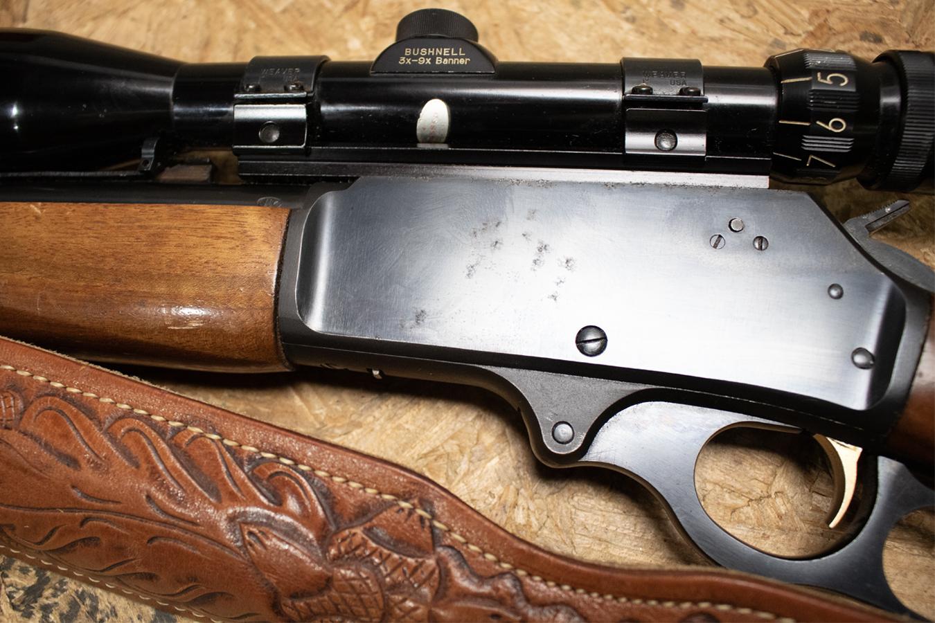 Marlin 336 35 Remington Police Trade-In Lever Action Rifle with JM ...