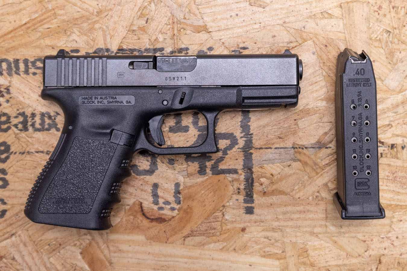 Glock 23 Gen3 40 S&W Police Trade-Ins (Very Good Condition) | Sportsman ...