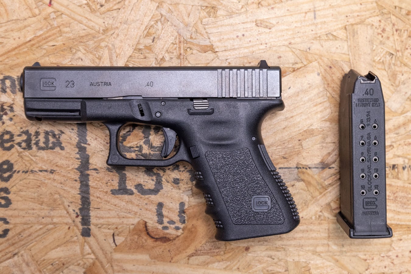 Glock 23 Gen3 40 S&W Police Trade-Ins (Very Good Condition) | Sportsman ...