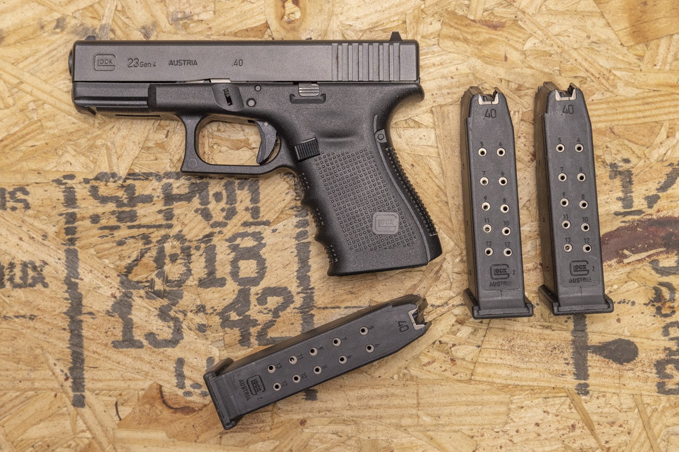 Glock 23 Gen4 40 S&W Police Trade-In Pistol | Sportsman's Outdoor ...
