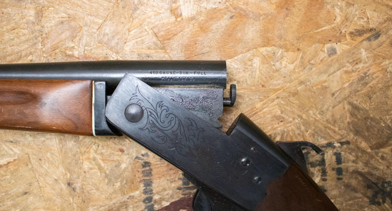 CBC SB 410-Gauge Police Trade-In Break-Action Single-Shot Shotgun with ...