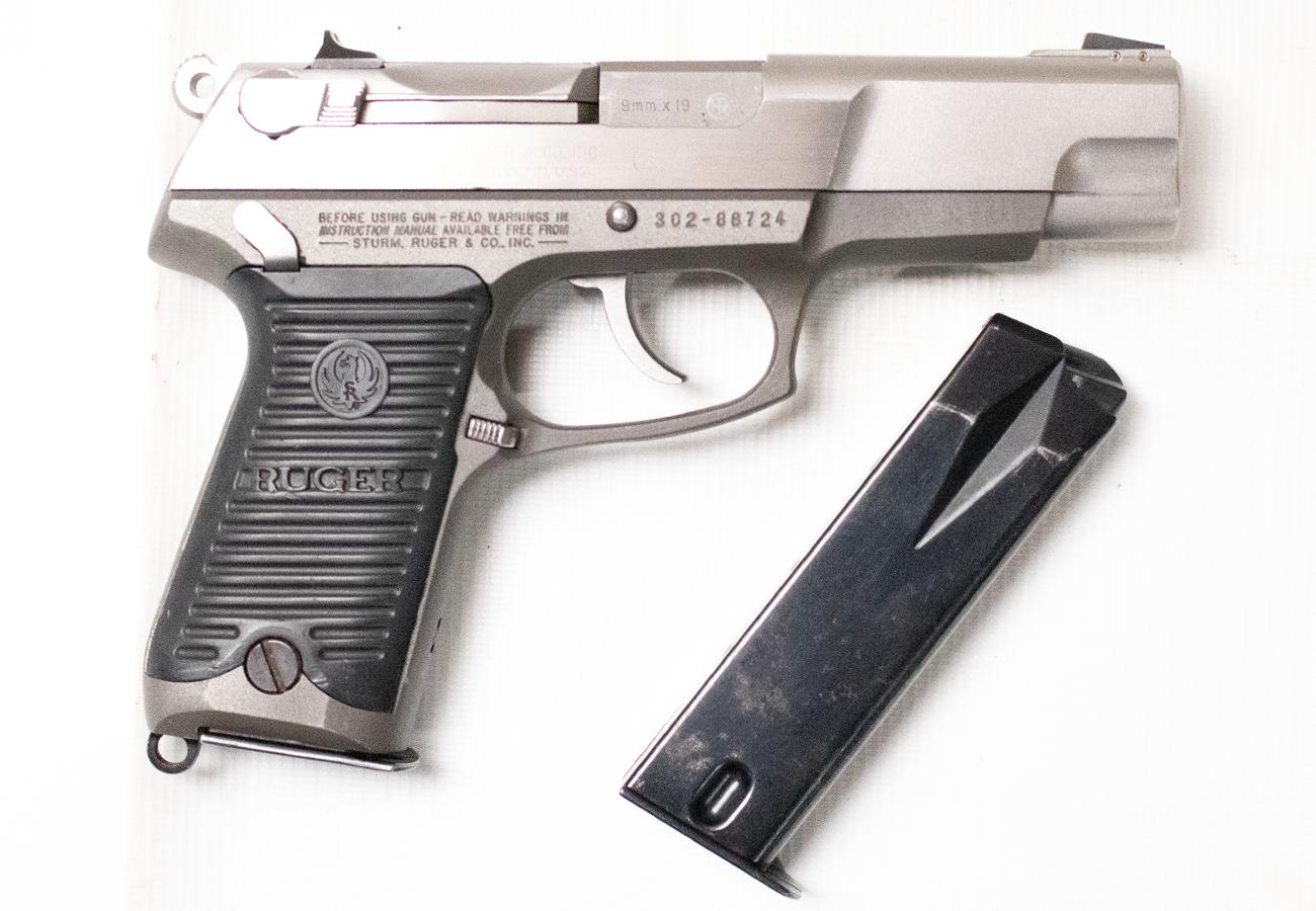 Ruger P85 MKII 9mm Used Semi-Auto Pistol with Extra Magazine ...