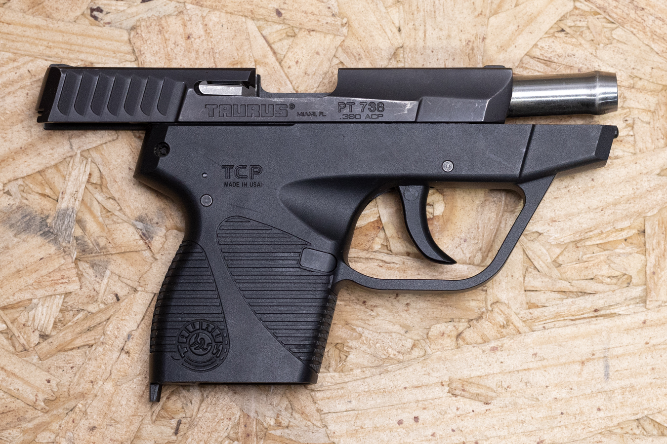 Taurus TCP PT-738 380 ACP Police Trade-In Pistol (Magazine Not Included ...
