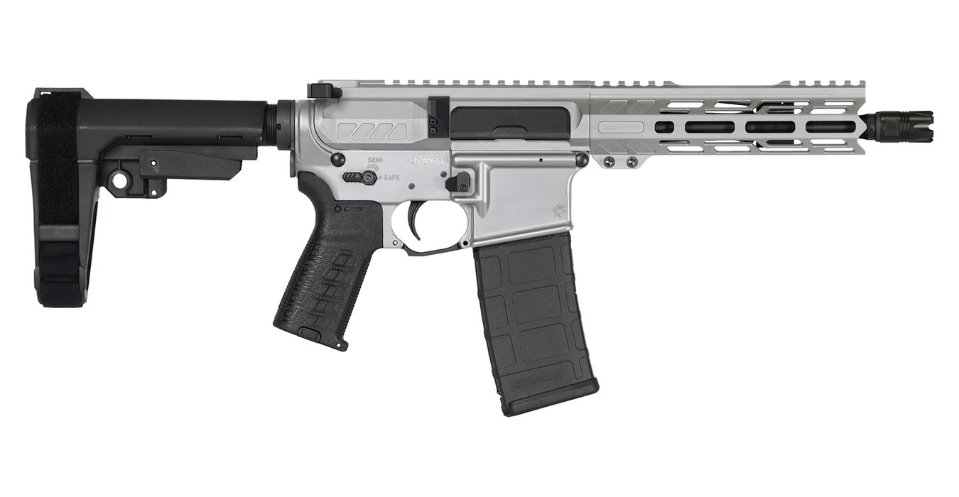 CMMG Banshee MK4 300 Blackout AR Pistol with Titanium Cerakote Finish ...