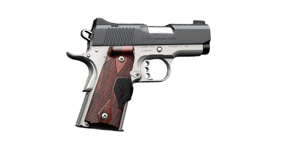 Kimber Ultra Crimson Carry II 45 ACP 1911 Pistol with Crimson Trace ...