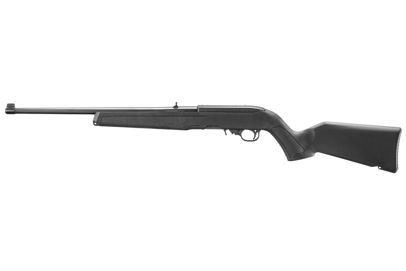 Ruger 10/22 22LR Semi-Auto Rifle with 18.5 Inch Barrel and Black Stock ...