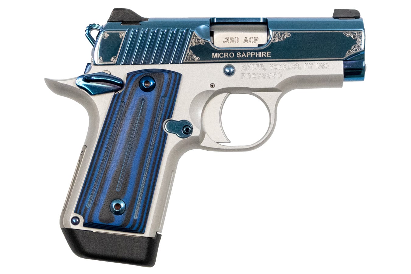 Kimber Micro Sapphire Special Edition 380 Auto with Blue PVD Finish ...
