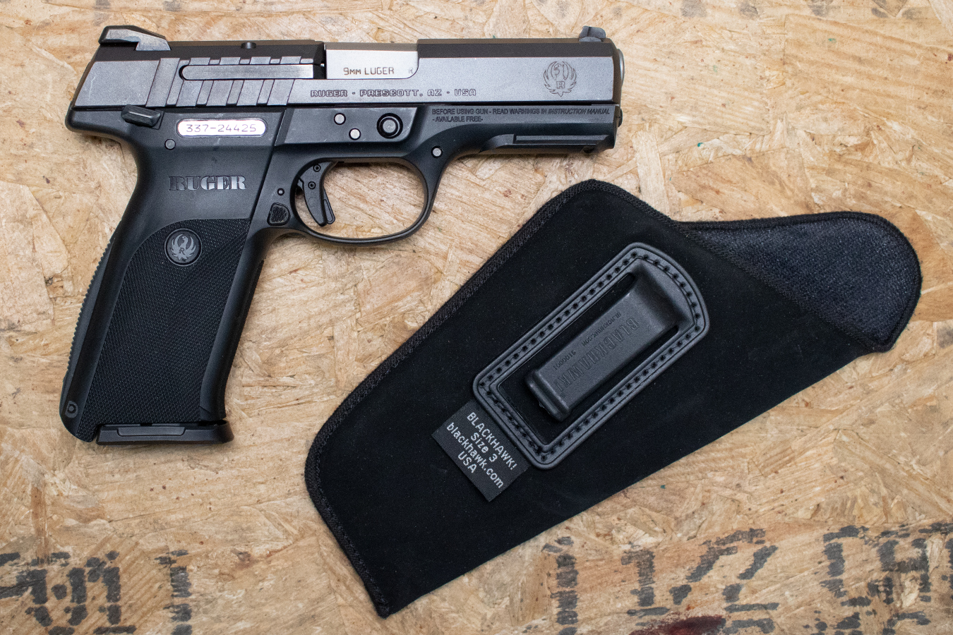 Ruger 9E 9mm Police Trade-In Pistol with Ambidextrous Safety and ...
