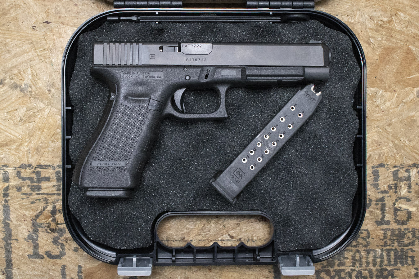 Glock 34 Gen4 9mm Police Trade-In Pistol with Two Magazines (Good ...