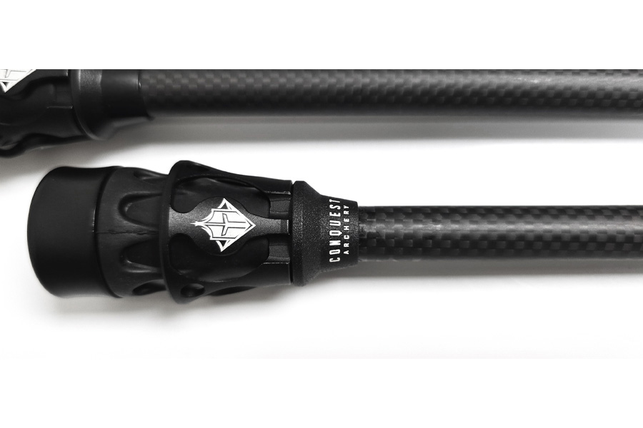 Conquest Archery 3K Carbon Weave Stabilizer Matte Black | Sportsman's ...