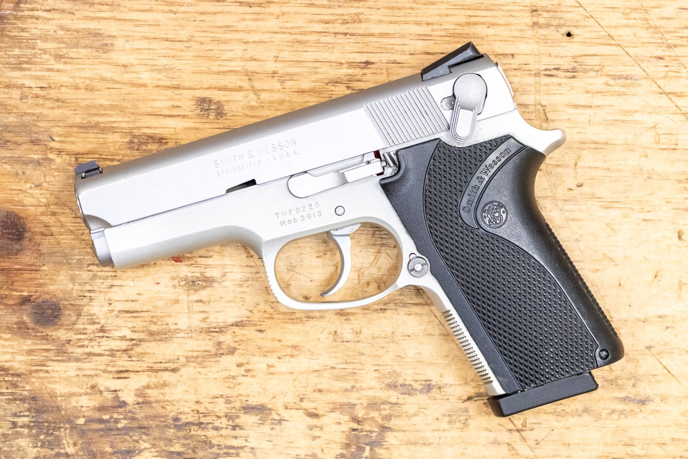 Smith & Wesson Model 3913 9mm Used Trade-in Pistol | Sportsman's ...