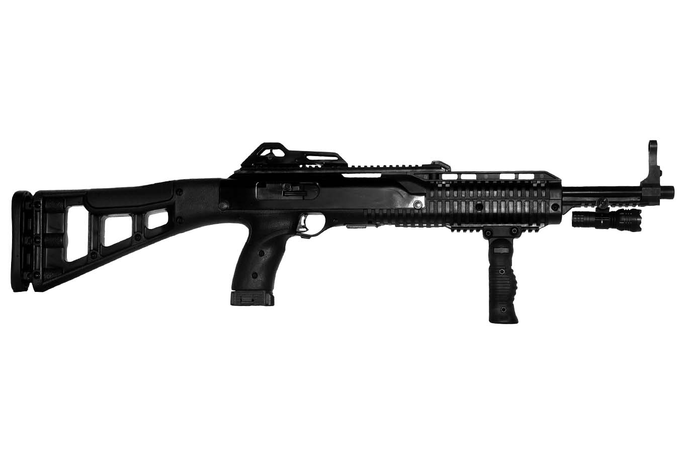 Hi Point 4095TS 40 S&W Semi-Auto Rifle w/ Forward Grip and Light ...