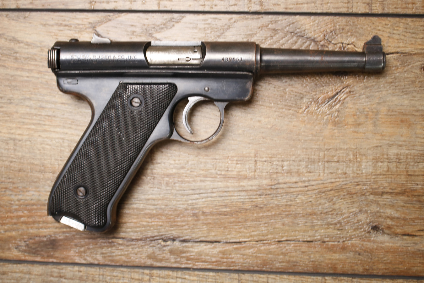 Ruger Standard Model 22LR Police Trade-in Semi-Auto Pistol | Sportsman ...