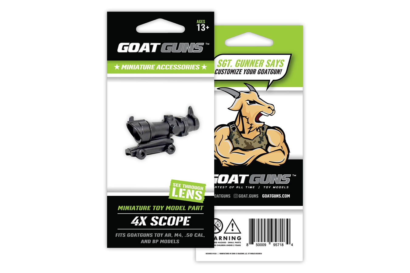 Goat Guns Mini 4X Scope | Sportsman's Outdoor Superstore