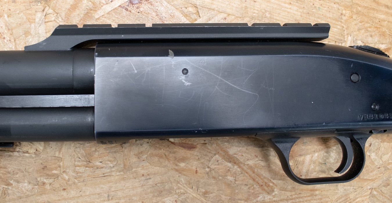 Mossberg 500 12 Gauge Police Trade-In Shotgun with Synthetic Stock ...