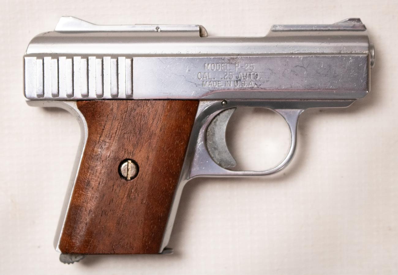 Raven Arms P-25 25ACP Police Trade-In Semi-Auto Pistol with European ...