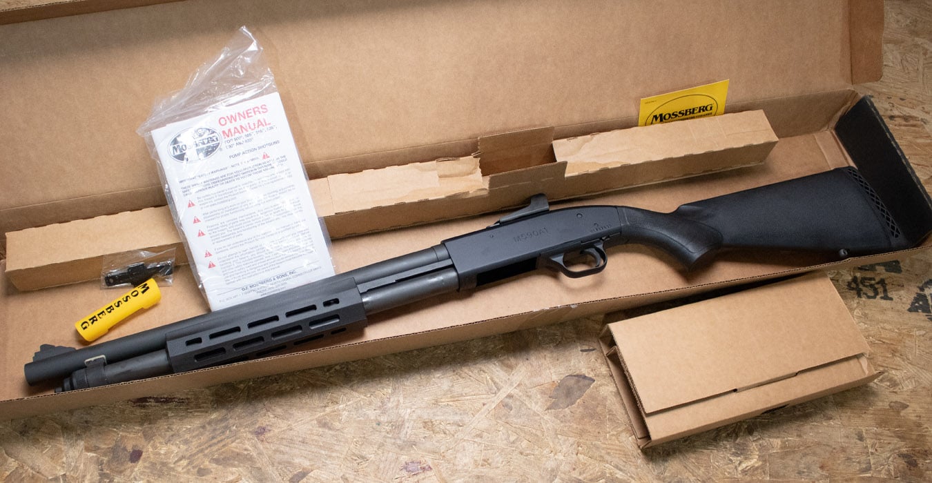 Mossberg 590 12 Gauge Police Trade-in Shotguns (New In Box) | Sportsman ...