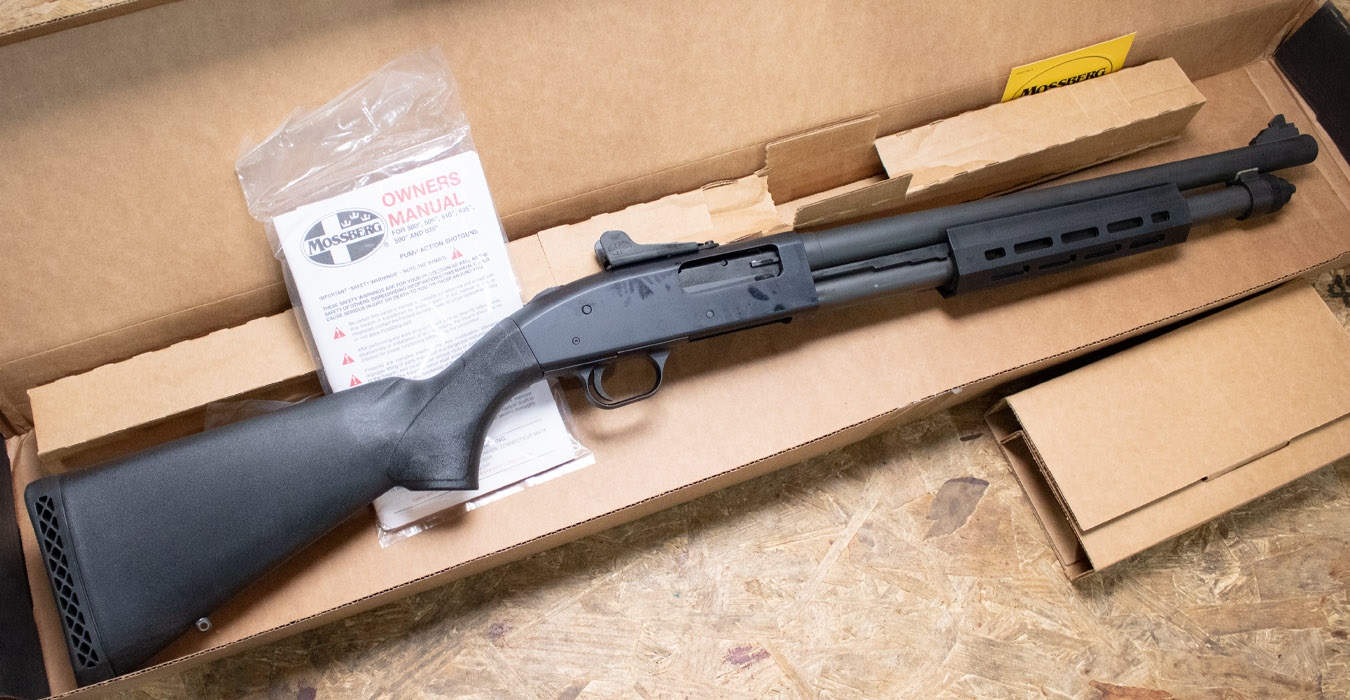 Mossberg 590 12 Gauge Police Trade-in Shotguns (New In Box) | Sportsman ...