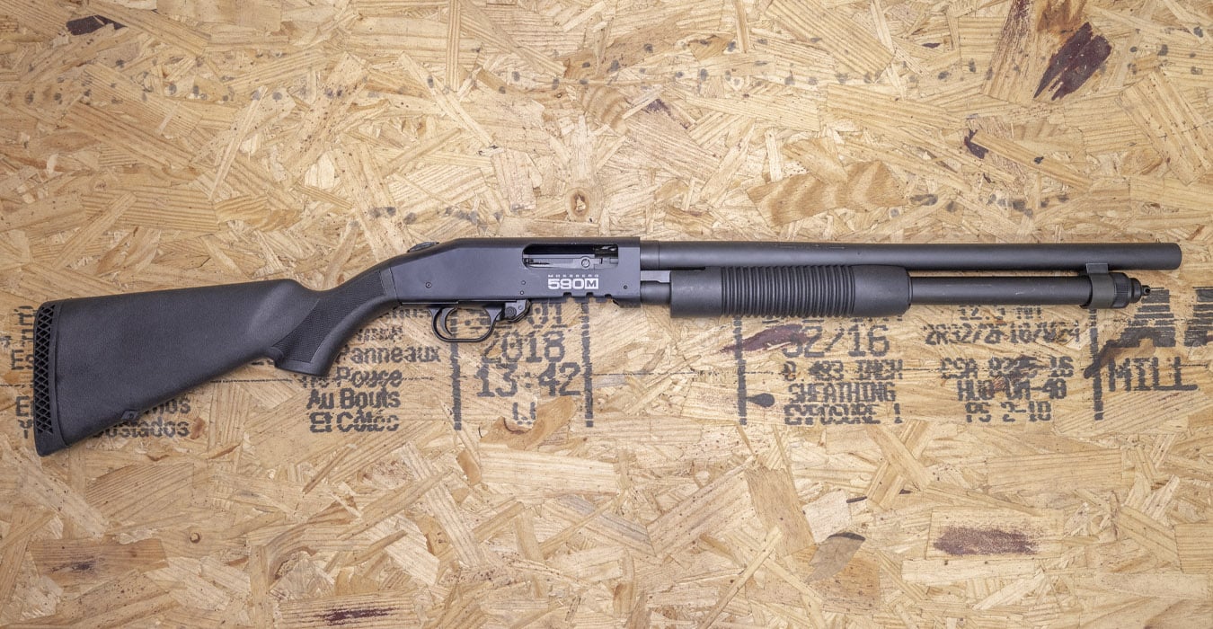 Mossberg 590M 12 Gauge Police Trade-In Shotgun (Mag Not Included ...